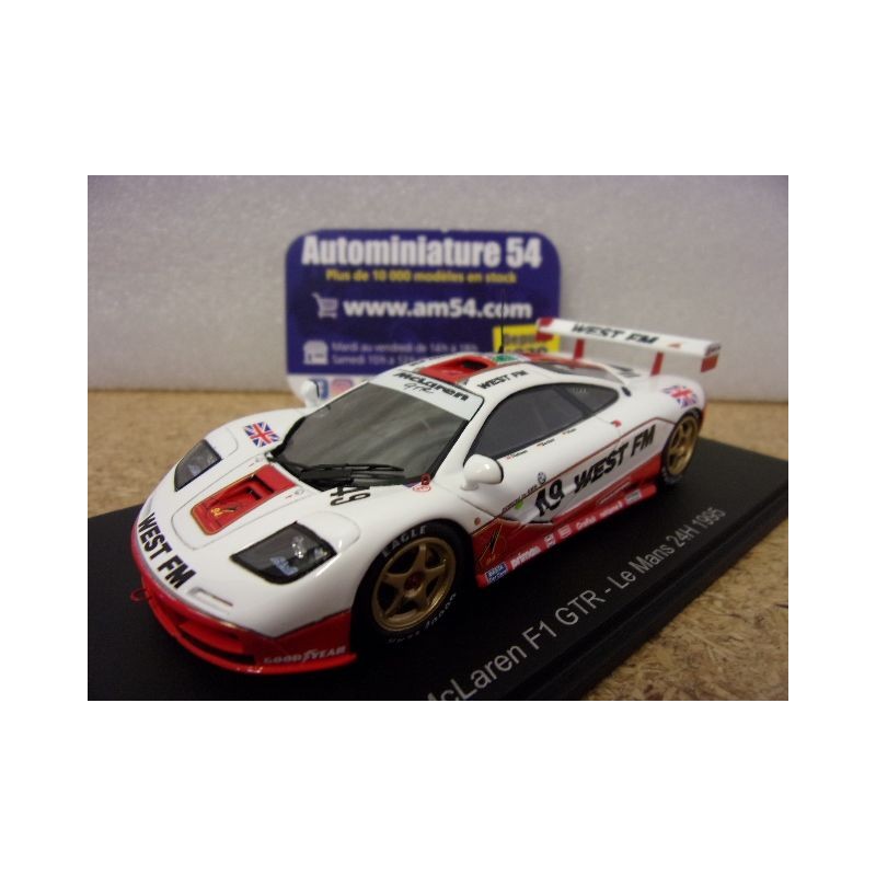 1995 McLaren F1 GTR n°49 Nielsen - Mass - Bscher Le Mans S6673 Spark Model