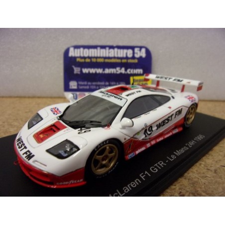 1995 McLaren F1 GTR n°49 Nielsen - Mass - Bscher Le Mans S6673 Spark Model