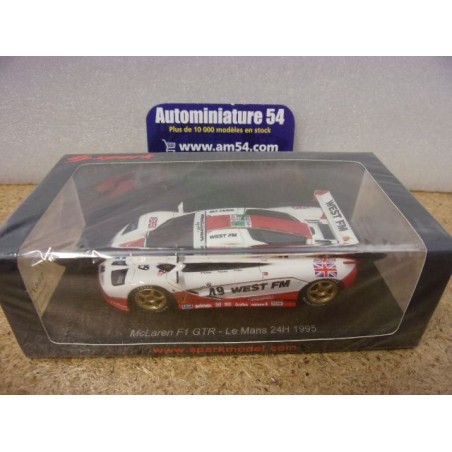 1995 McLaren F1 GTR n°49 Nielsen - Mass - Bscher Le Mans S6673 Spark Model