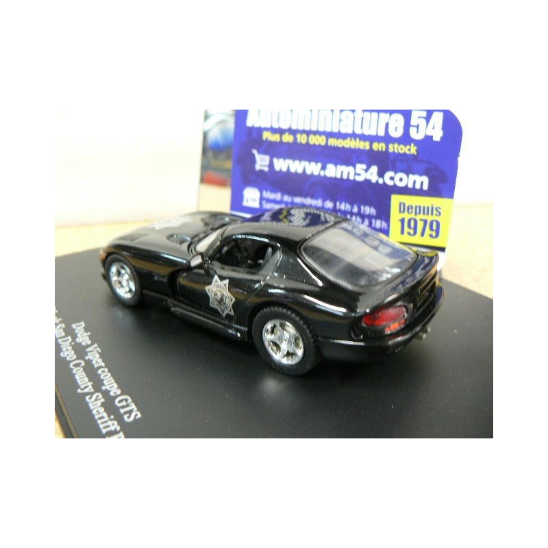 Dodge Viper GTS Black San Diego County Sheriff Police UH3685 Universal ...
