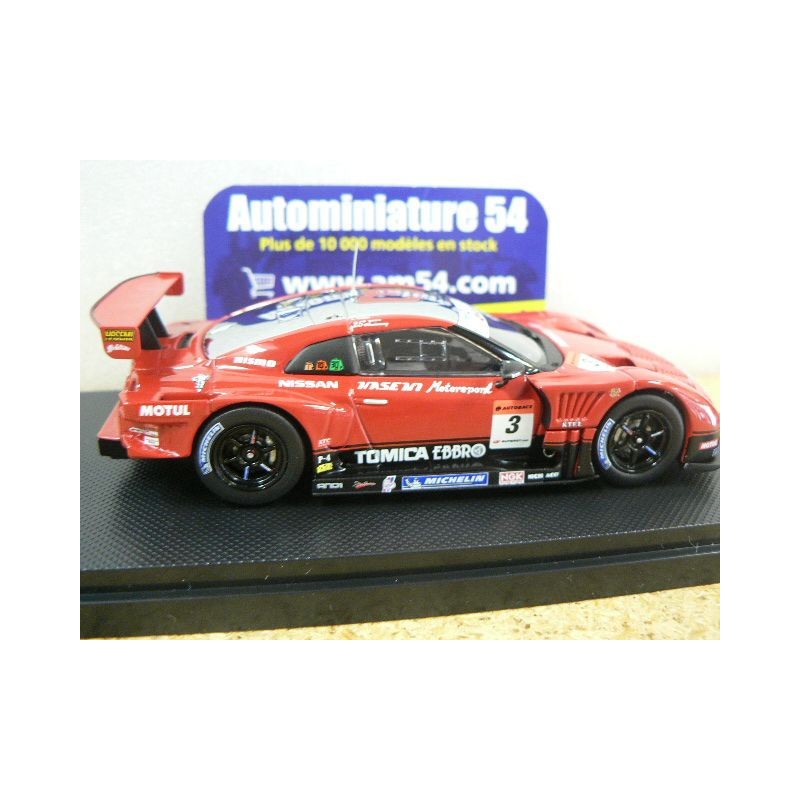 2009 Nissan GT-R Hasemi Tomica Ebbro SUPER GT500 JGTC Rd 7 Fuji n°3 ...