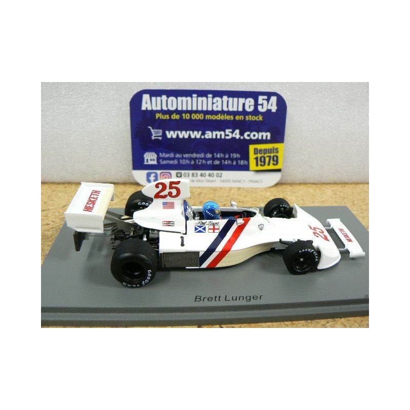1975 Hesketh 308 n°25 Brett Lunger US GP S2468 Spark Model