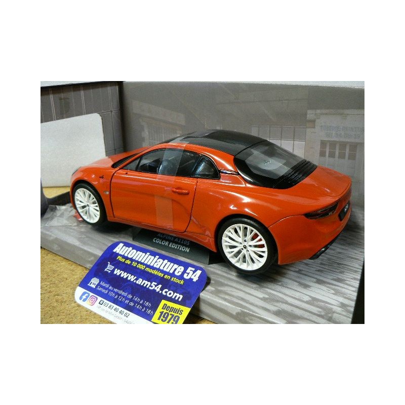 Alpine Renault A110S Color Edition Orange Sanguine 2021 1801609 Solido