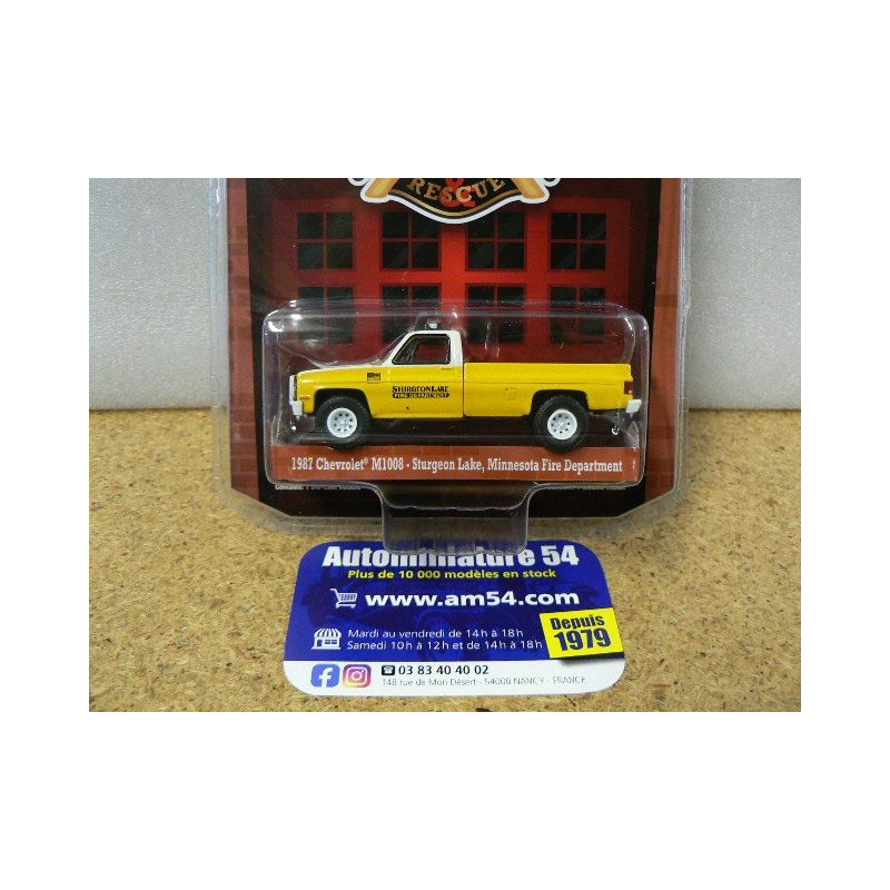 Chevrolet M1008 MinnesotaFire Dept 1987 67010-C Greenlight 1.64ième
