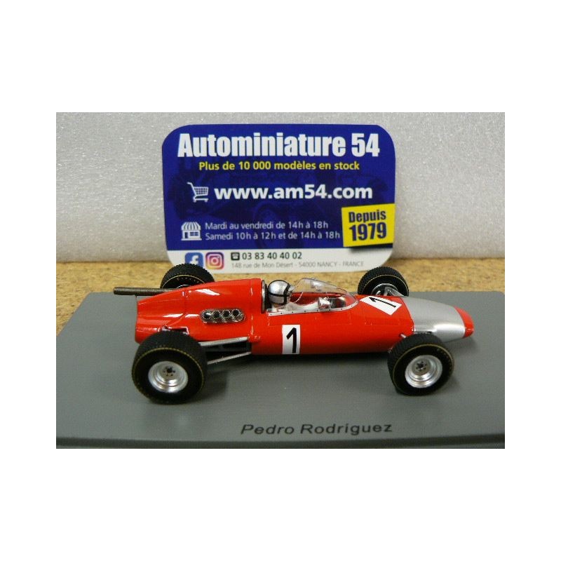1967 Protos 16 n°1 Pedro Rodriguez Hockenheim F2 S7568 Spark Model