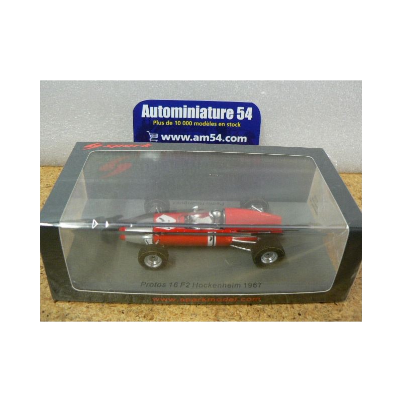 1967 Protos 16 n°1 Pedro Rodriguez Hockenheim F2 S7568 Spark Model