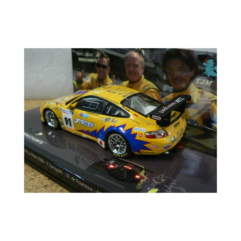 2006 Porsche 911 GT3 RS n°91 T2M Yamagishi - Fournoux - Konopla Le Mans 403066991 Minichamps