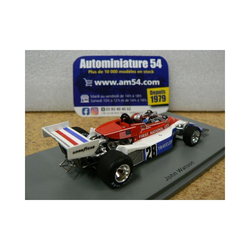 1976 Penske PC3 n°28 John Watson Monaco GP S7224 Spark Model
