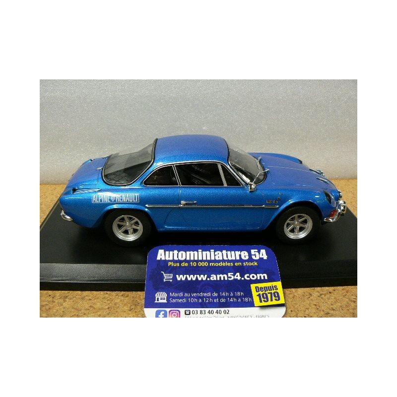 Renault Alpine A110 1600S 1971 Blue + Logo 185307 Norev