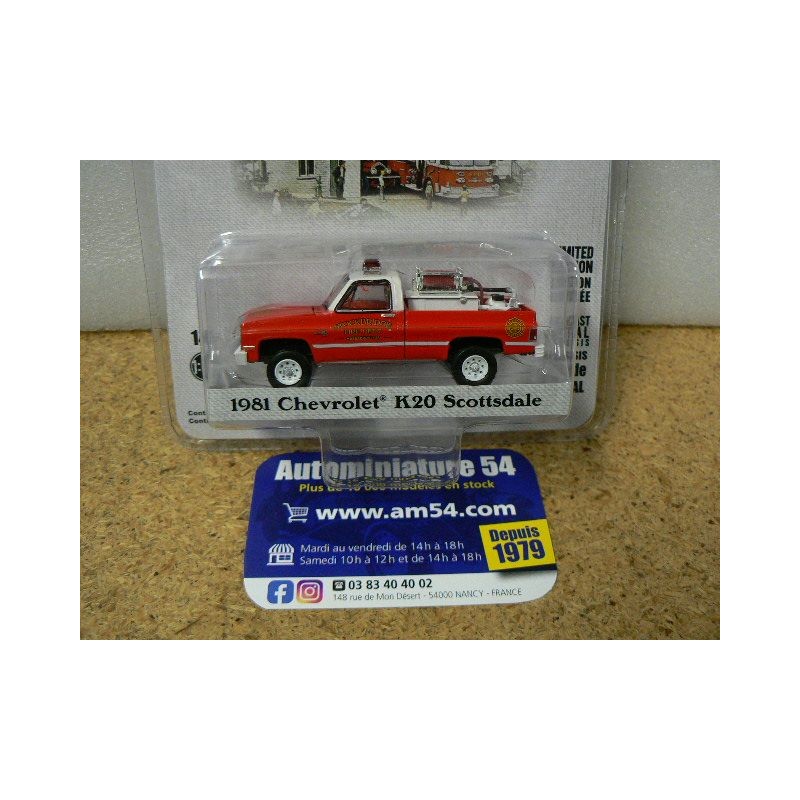Chevrolet K20 Scottsdale Pompier 1981 "Norman Rockwell" green54060-E ...