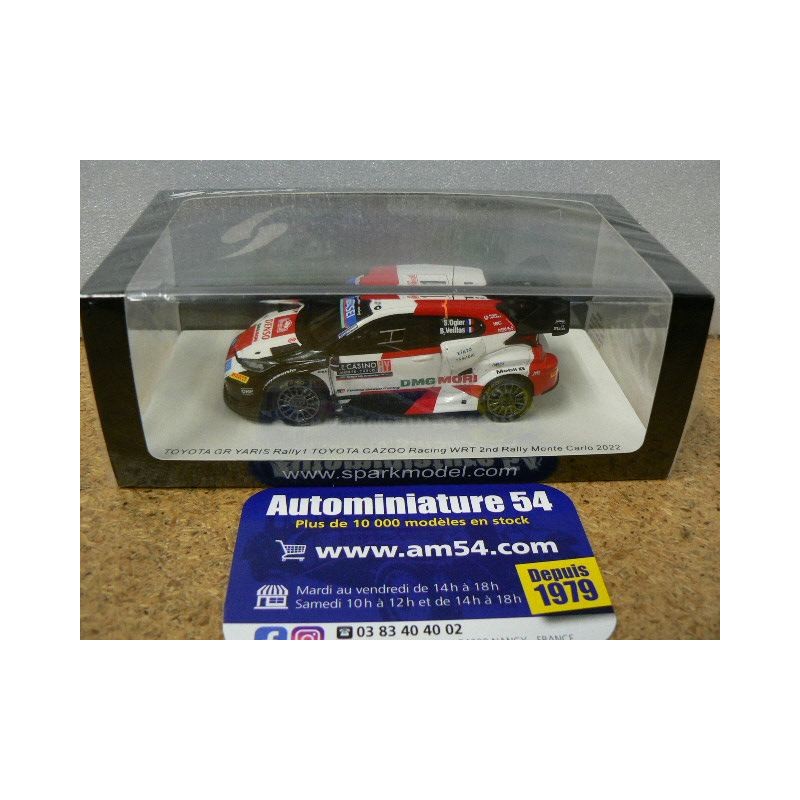 2022 Toyota GR Yaris Rally1 n°1 Seb Ogier - Benjamin Veillas Monte ...