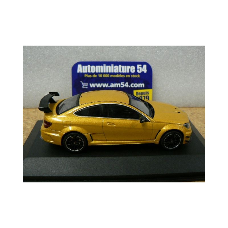 Mercedes C63 AMG Black Series Solarbeam Yellow 2012 S4311601 Solido