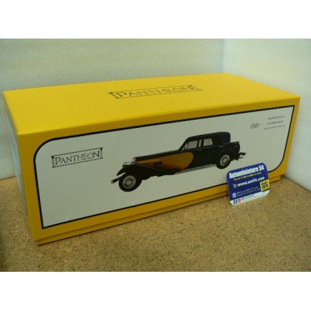 Panther De Ville V12 "Johnny Hallyday" Noir - Jaune 1974 PAN016 Panthéon