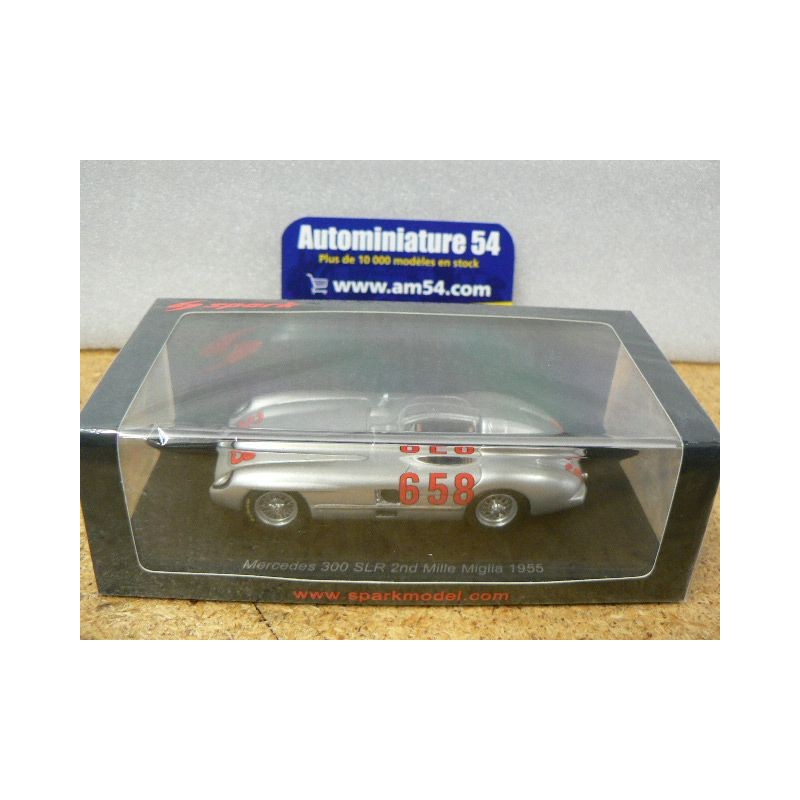 1955 Mercedes Benz 300 SLR n°658 Juan Manuel Fangio Mille Miglia S5857 ...