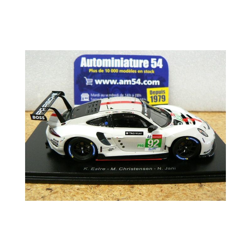 2021 Posche 911 RSR - 19 GT Team n°92 Estre - Christensen - Jani 3rd Le ...