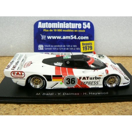 1994 Dauer Porsche 962 LM n°36 Baldi - Dalmas - Haywood 1st Winner Le ...