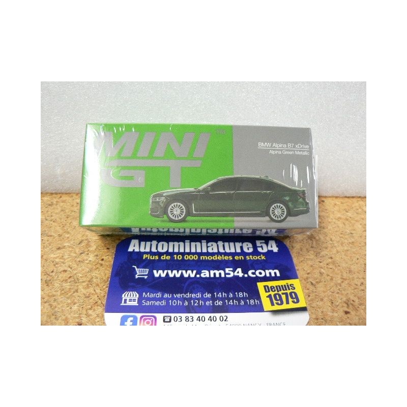 BMW Alpina B7 xDrive Alpina Green Metallic MGT00498 True Scale Models ...