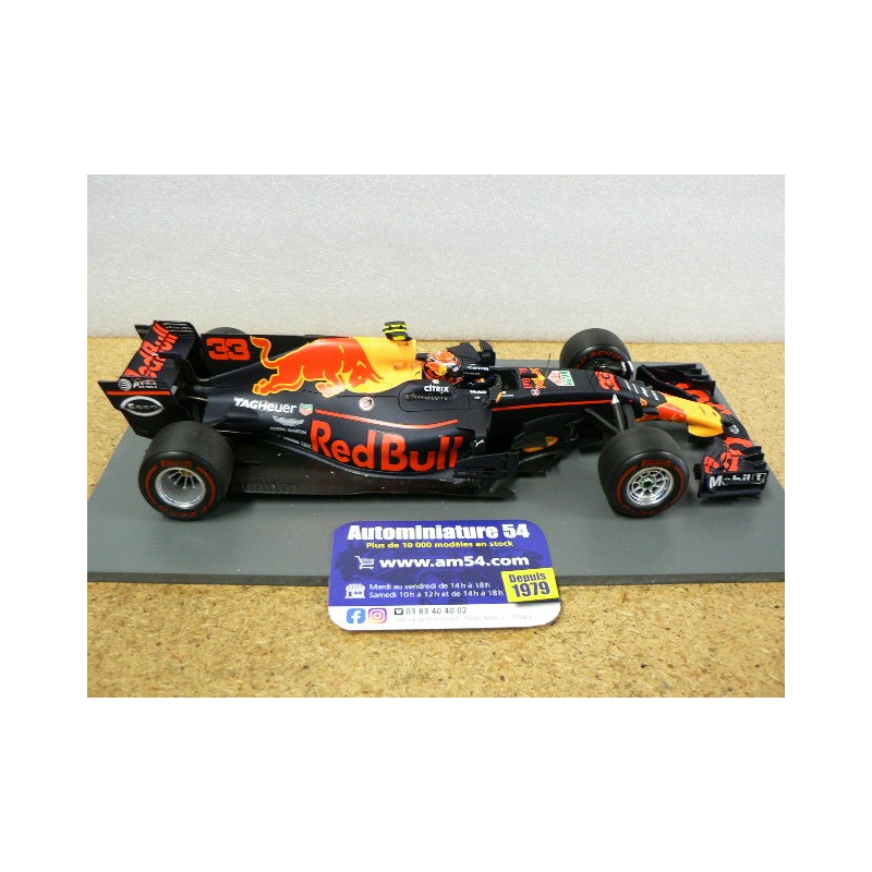 2017 Red Bull RB13 n°33 Max Verstappen 1st winner Malaysian GP 18S311 ...