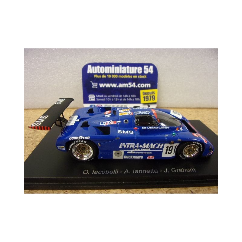 1988 Argo JM19C n°191 Iacobelli - Iannetta - Graham Le Mans S7319 Spark ...
