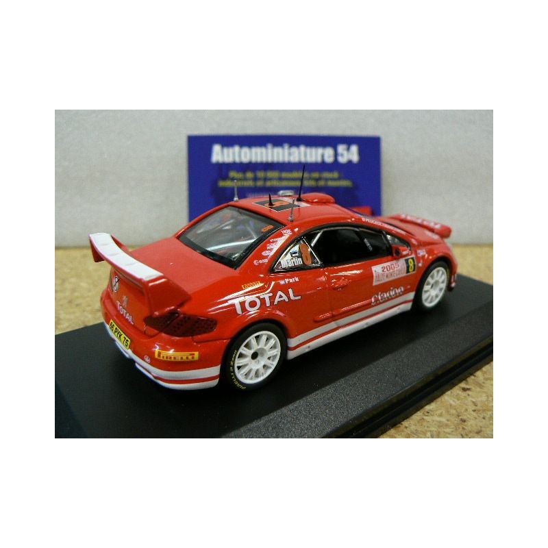 2005 Peugeot 307 WRC M.Martin Monte Carlo n°8 473793 Norev