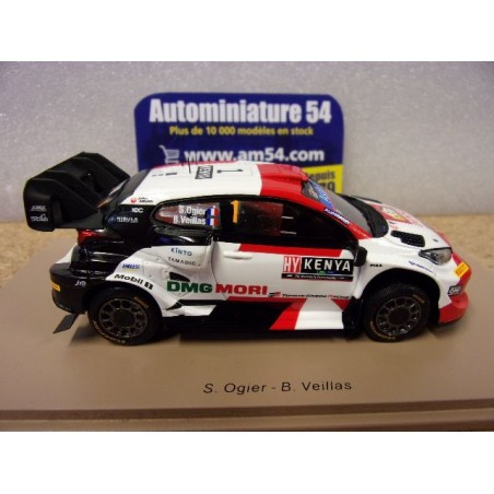 2022 Toyota GR Yaris Rally1 n°1 Seb Ogier - Benjamin Veillas 4th Safari ...
