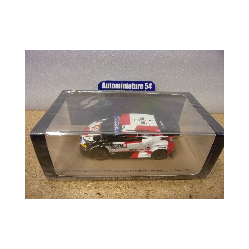 2022 Toyota GR Yaris Rally1 n°1 Seb Ogier - Benjamin Veillas 4th Safari ...