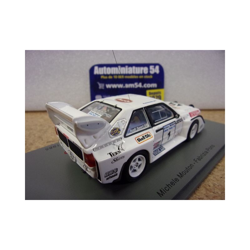 1985 Audi Quattro S1 E2 n°1 Mouton - Pons British Midland Ulster Rallye ...