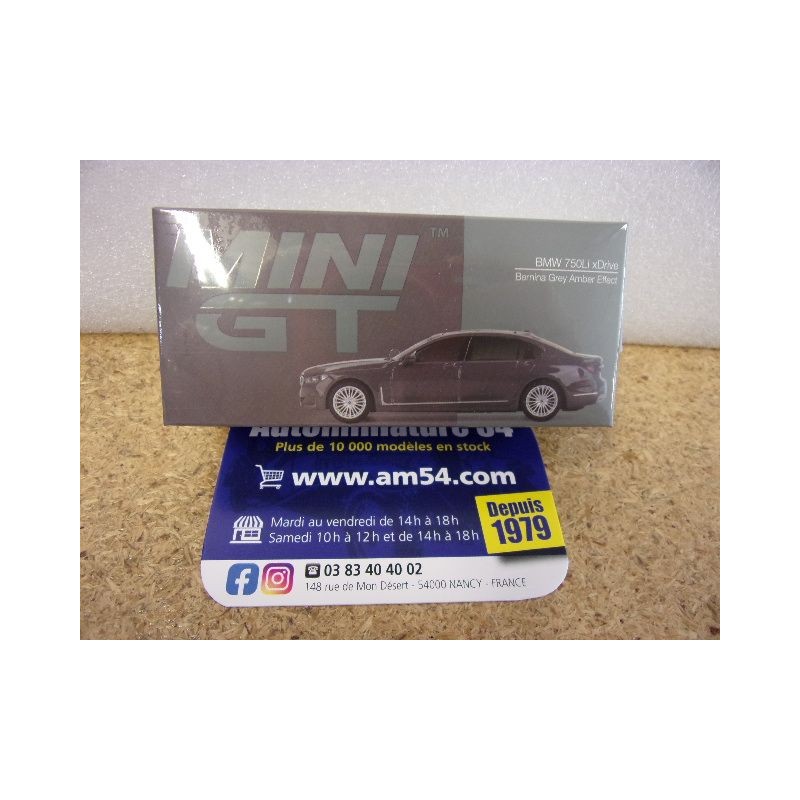 BMW 750 Li xDrive Bernina grey Amber Effect MGT00515 Mini GT
