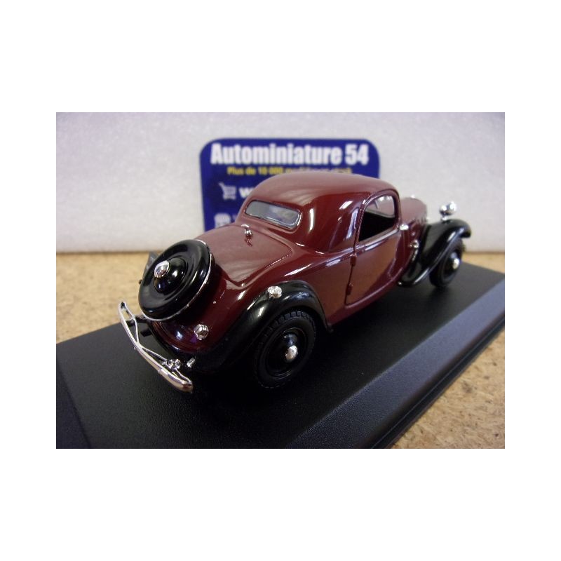Citroen Traction 7C Faux Cabriolet Rouge Foncé 1937 AMC0191103 Norev