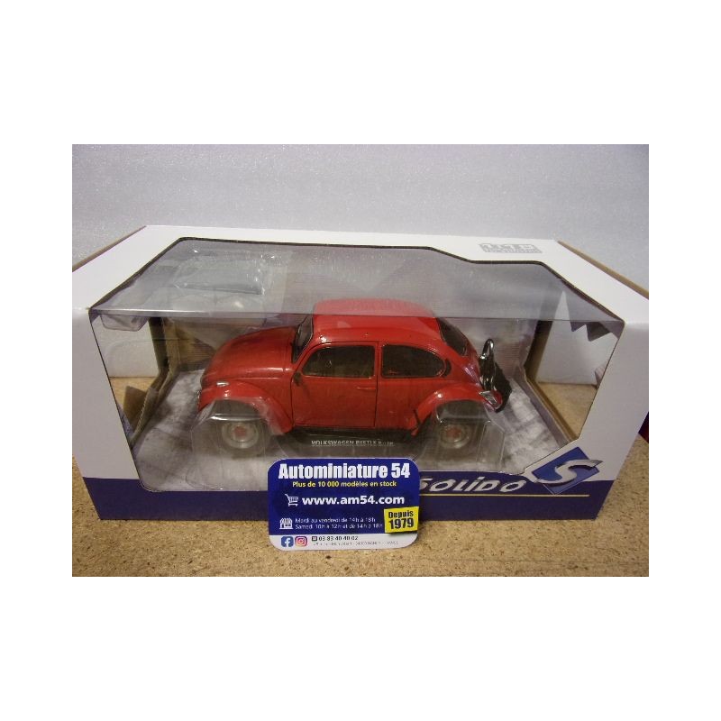 Volkswagen Beetle Cox Baja Red 1976 S1809602 Solido