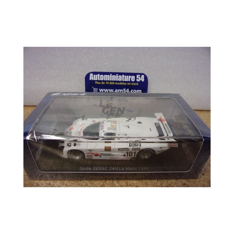 1989 Spice SE89C n°101 Velez - Adams - Taverna Le Mans S6804 Spark Model