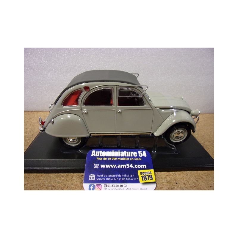 Citroen 2CV AZAM Gris rosé 1966 181430 Norev