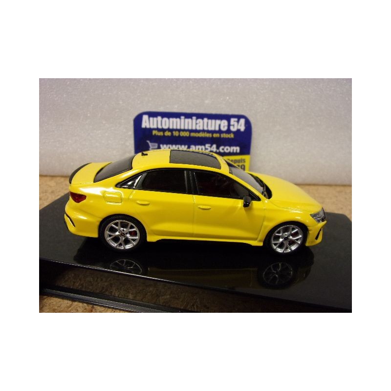 Audi RS3 Limousine Yellow 2022 MOC332 Ixo Models