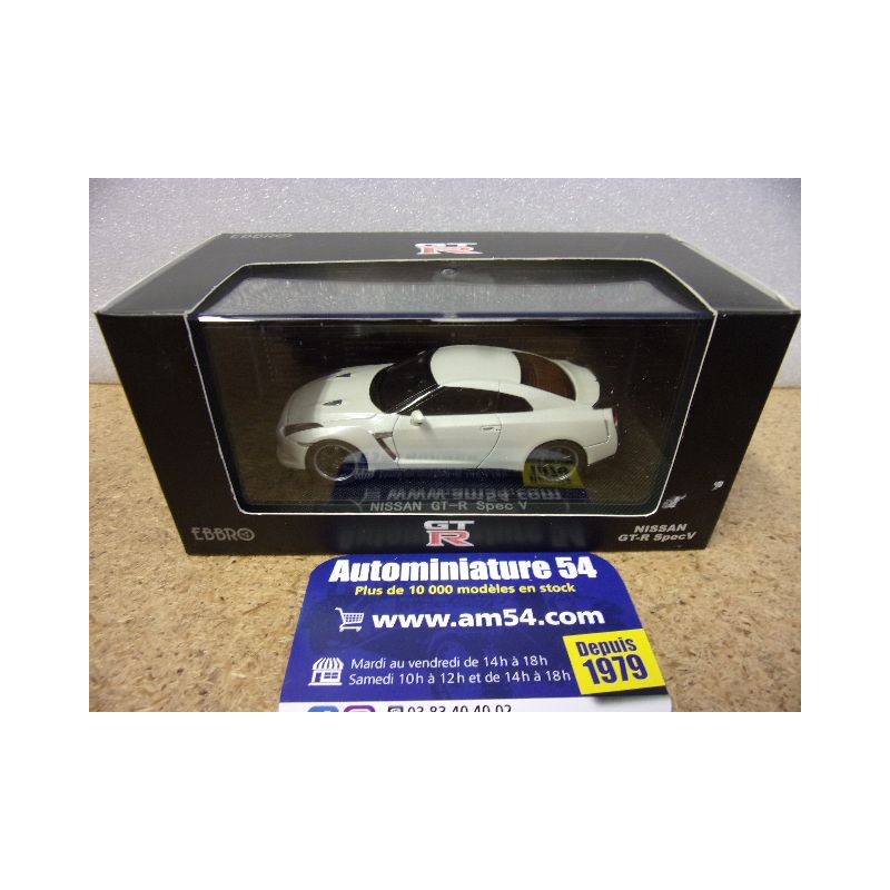 Nissan Skyline GT-R R35 Spec V White Pearl 2009 44167 Ebbro