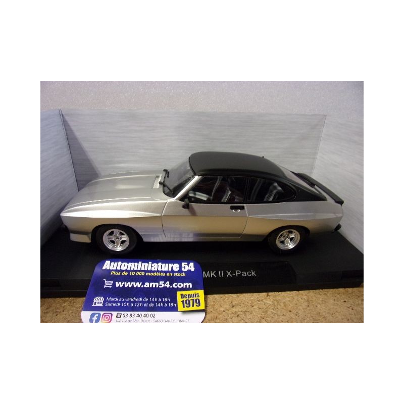Ford Capri MK2 X Pack siler - Black RHD 18349 MCG