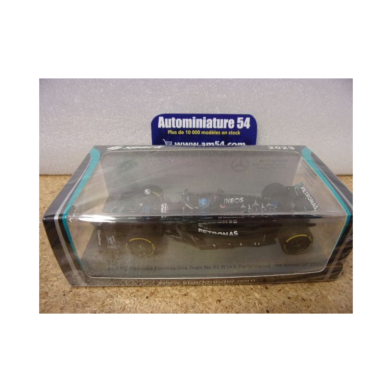 2023 Mercedes AMG Petronas F1 W14E n°63 George Russell 5th British GP ...