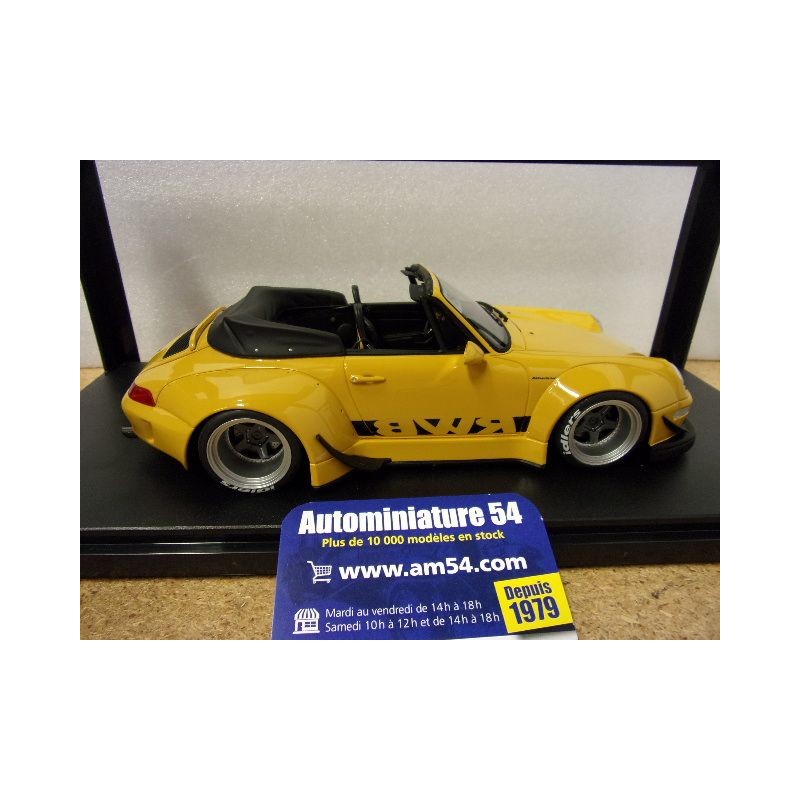 Porsche 911 - 993 RWB Body Kit Nohra Speed Yellow 2023 GT450 GT Spirit
