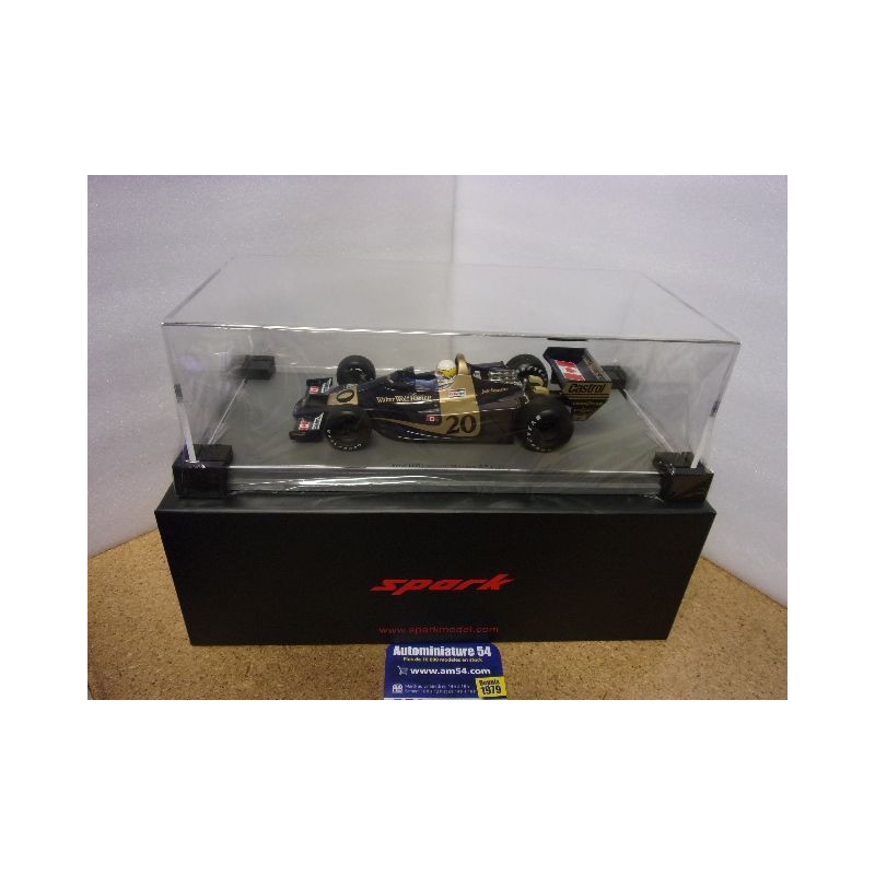 1977 Wolf WR1 n°20 Jody Scheckter 1st Winner Monaco GP 18S372 Spark Model