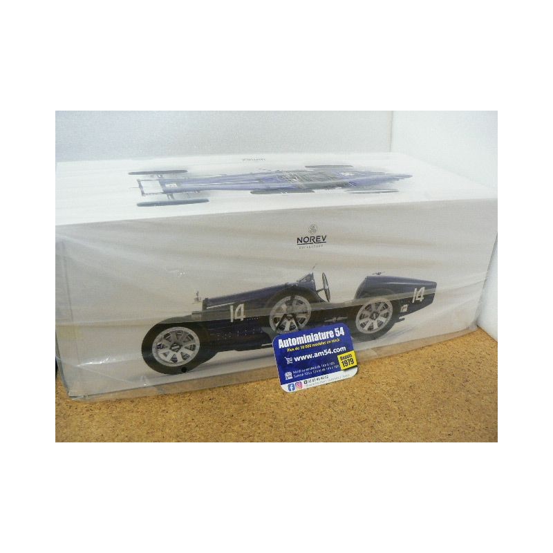 1925 Bugatti Type 35 n°14 Dark Blue 1/12 125705 Norev