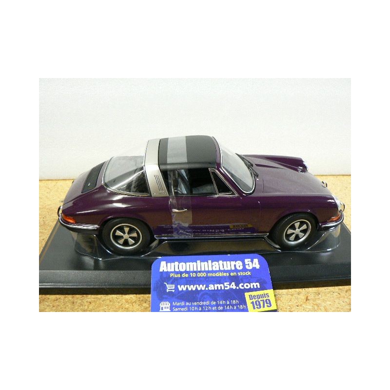 Porsche 911 E Targa Violet 1971 187644 Norev