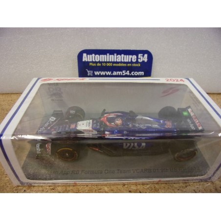 2024 Visa Cash Racing Bull VCARB01 n°30 Liam Lawson 9th US GP S9558 ...