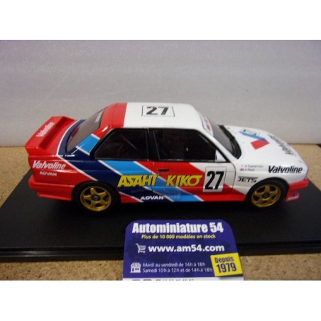 1986 BMW E30 M3 n°27 Kawamoto - Reid JTCC S1801529 Solido