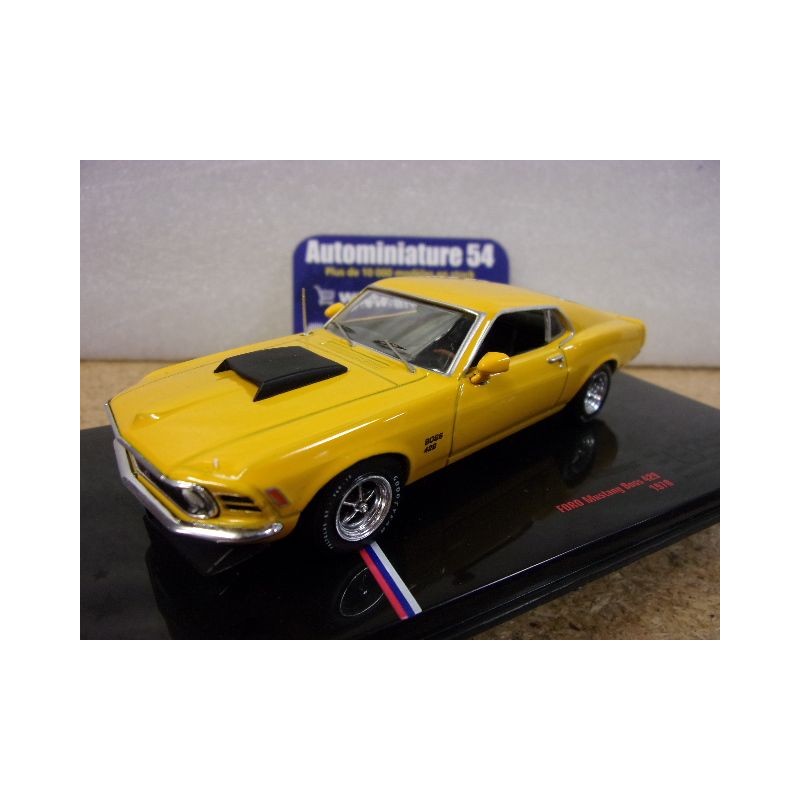 Ford Mustang Boss 429 Yellow 1970 U43RDC002 Ixo Models