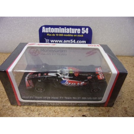 2024 Haas F1 Team VF24 n°27 Hulkenberg 8th Australian Y407 Spark Model ...