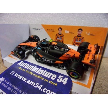 2025 McLaren MCL39 n°4 Lando Norris Australian GP 18-38248-4 Bburago Racing